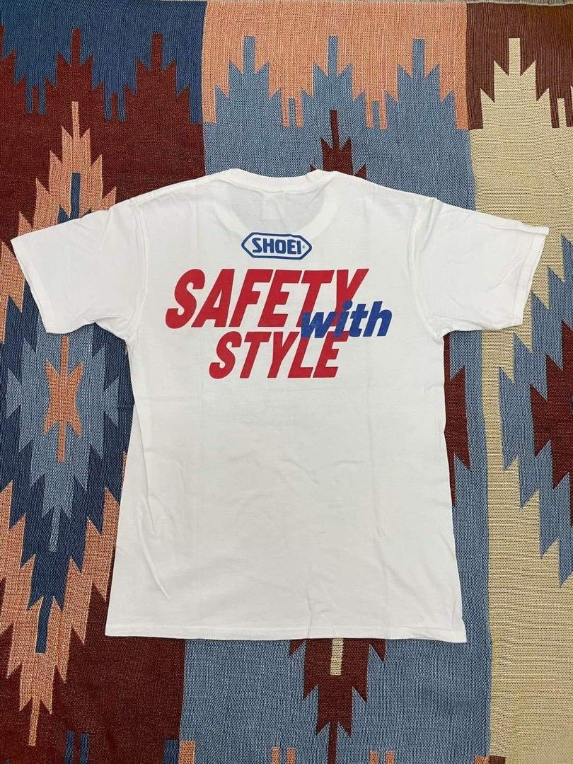 Vintage SHOEI Helmet, Men's Fashion, Tops & Sets, Tshirts & Polo Shirts ...