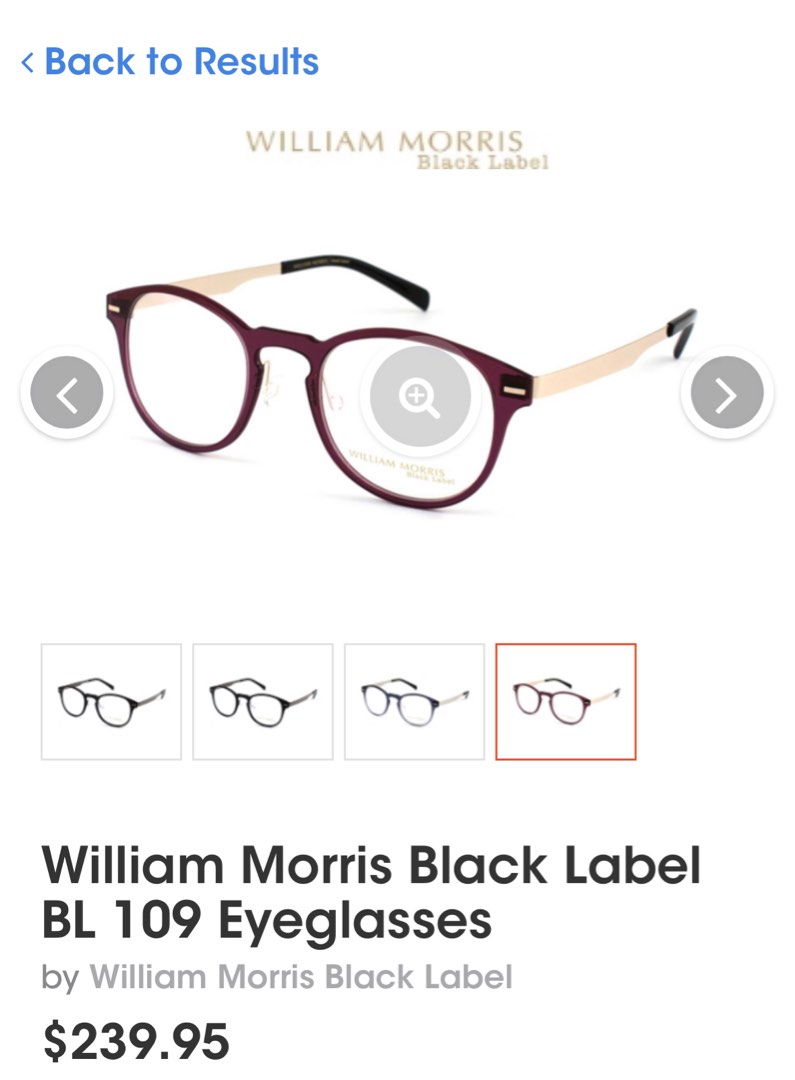 william morris black label, Women's Fashion, Watches & Accessories ...