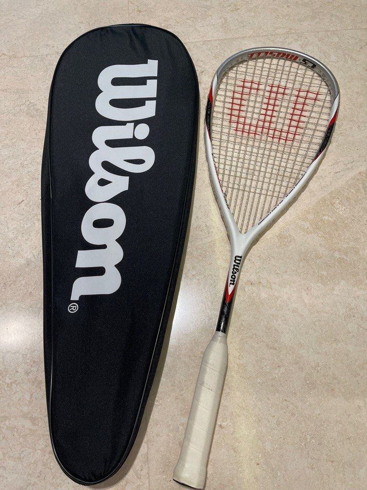 Wilson Squash racket, Sports Equipment, Sports & Games, Racket & Ball ...
