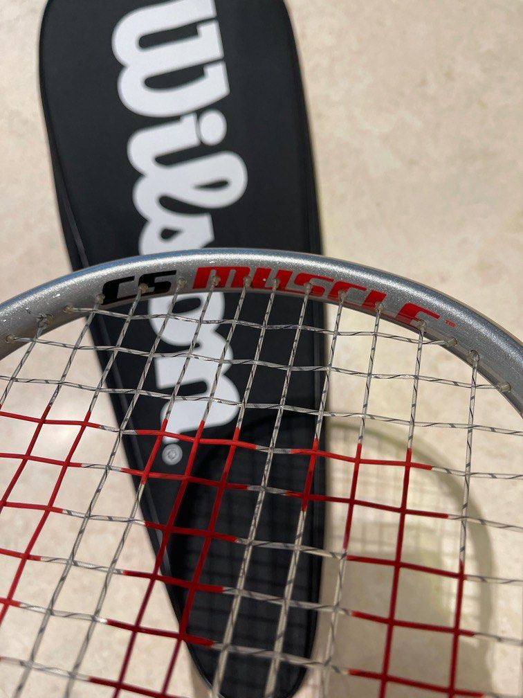 Wilson Squash racket, Sports Equipment, Sports & Games, Racket & Ball ...