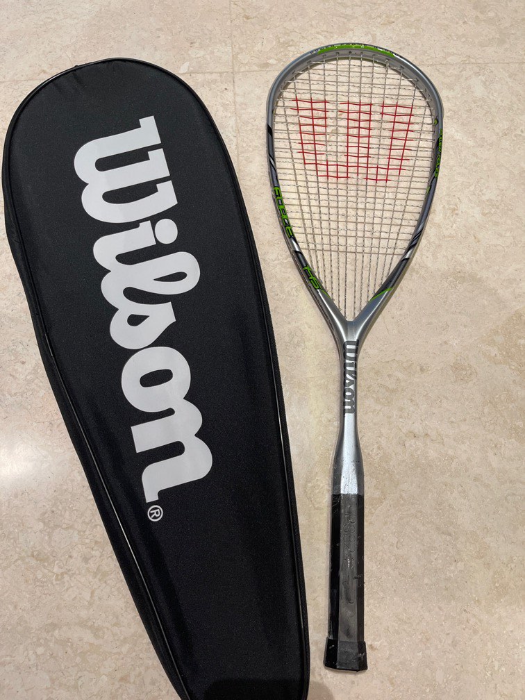 Wilson squash racket, Sports Equipment, Sports & Games, Racket & Ball ...
