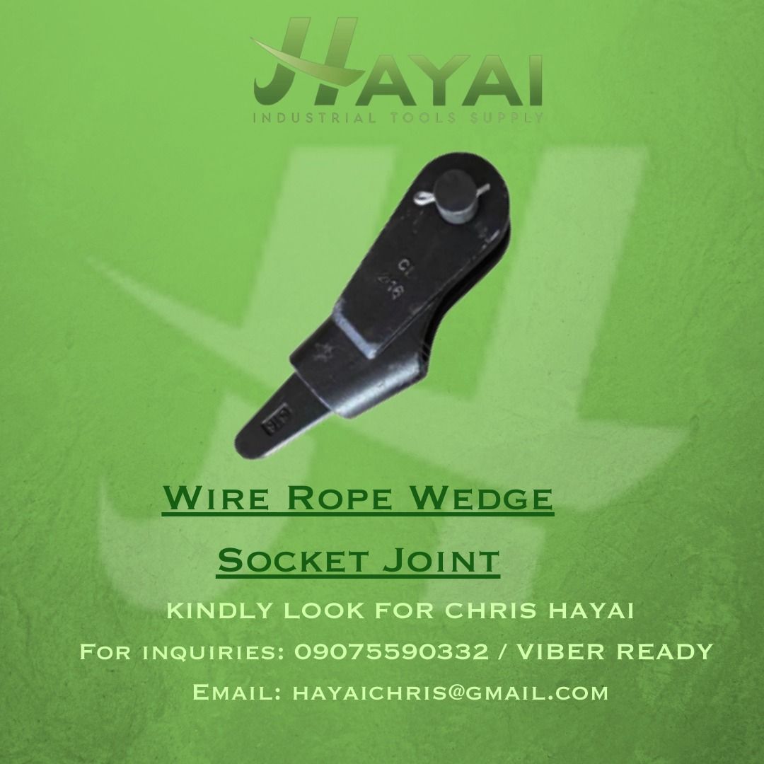Wire Rope Wedge Socket Joint on Carousell