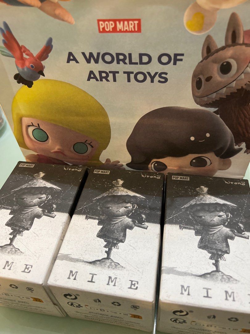 WTS / WTT PopMart Hirono Mime, Hobbies & Toys, Toys & Games on Carousell