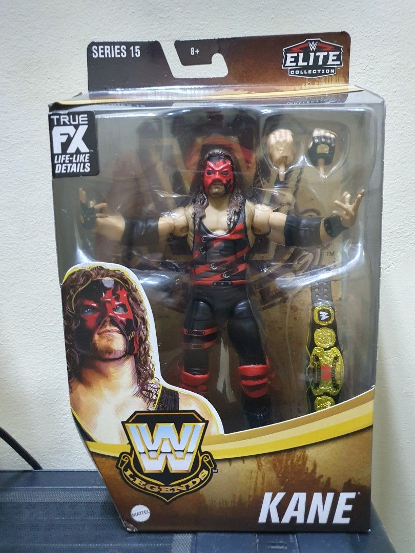 WWE ELITE KANE (Action figure), Hobbies & Toys, Toys & Games on Carousell