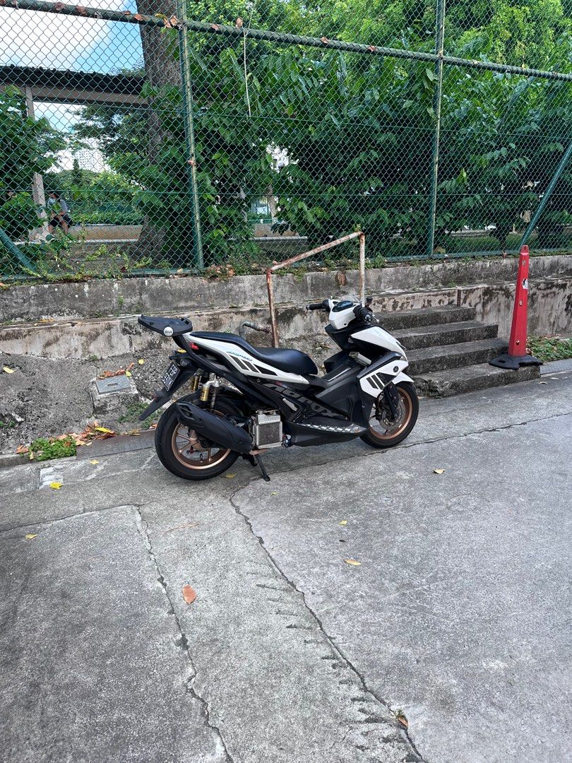 Yamaha Aerox V1, Motorcycles, Motorcycles for Sale, Class 2B on Carousell