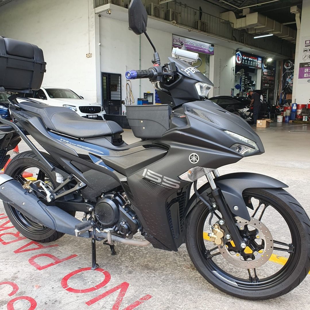 YAMAHA T155 SNIPER V3 USED Y16ZR YSUKU MATTE BLACK CUB ROAD MOTOR ...