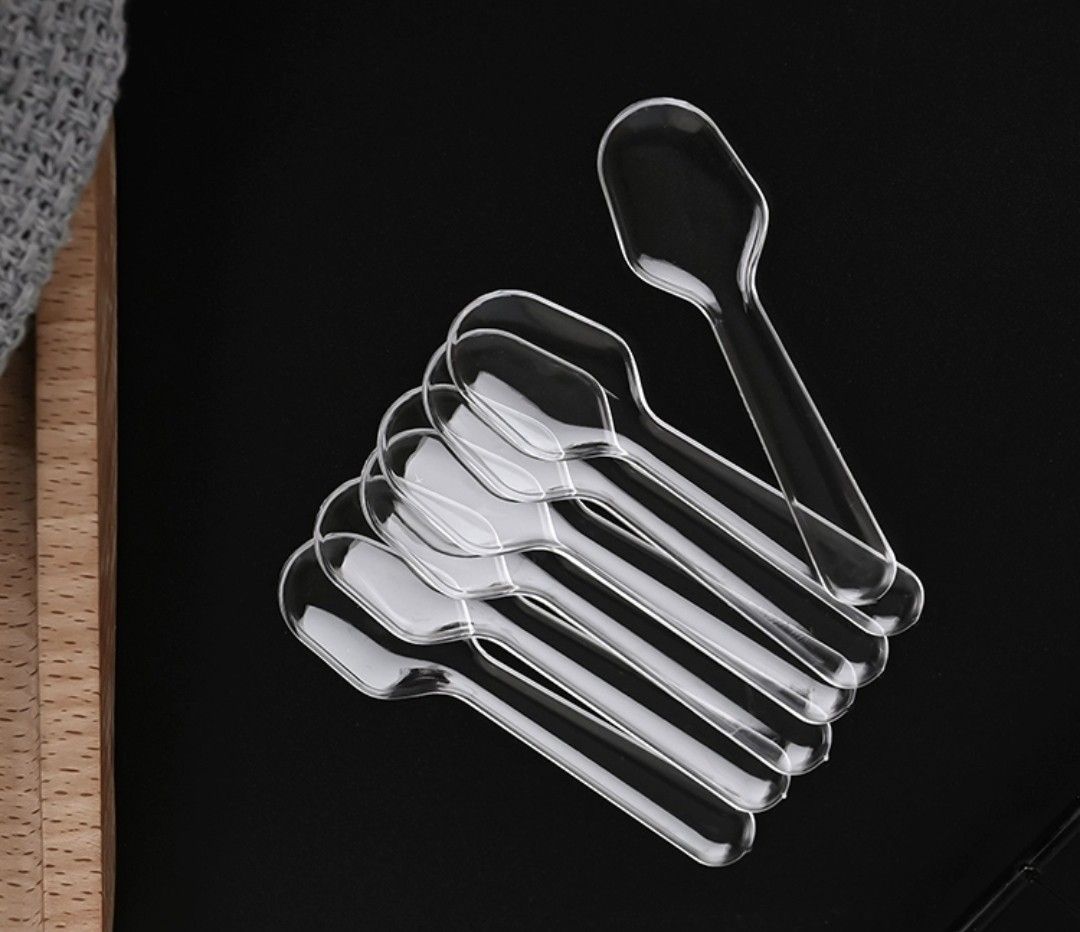 10,000 ice cream pudding spoons plastic, Furniture & Home Living ...