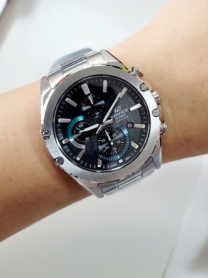 101% ORIGINAL Casio Edifice Slim Edition Sapphire EFR-S567D-1AVUDF ...