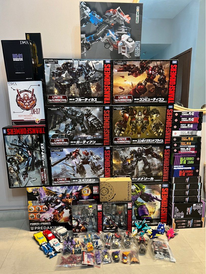13x Transformers Combiners: UW-01 Superion UW-02 Menasor UW-03 Defensor ...