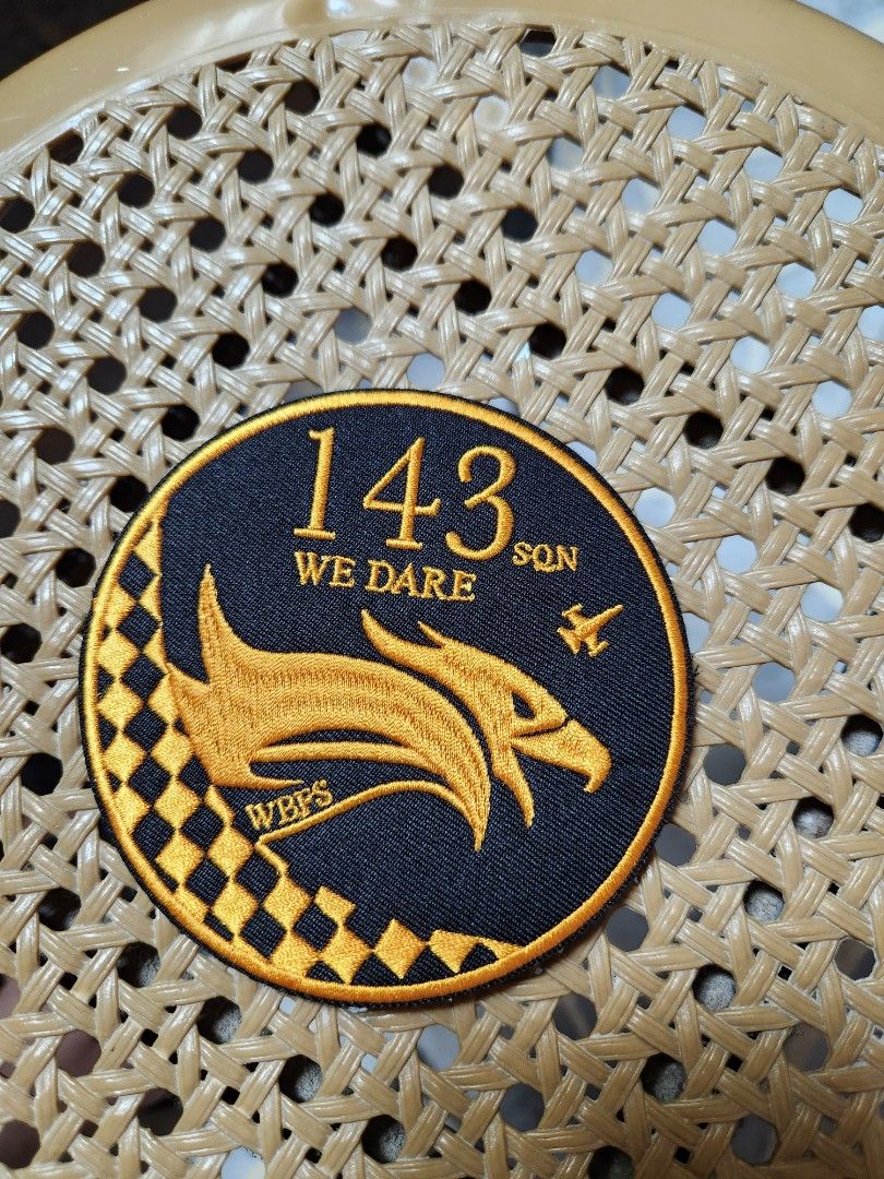 143 squadron patch, Hobbies & Toys, Memorabilia & Collectibles, Vintage ...