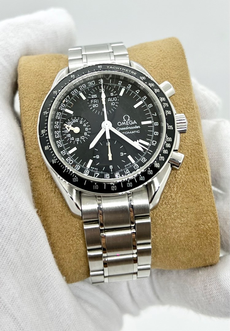 1999 Omega Speedmaster Triple Date Black Dial Chronograph 39mm on Carousell