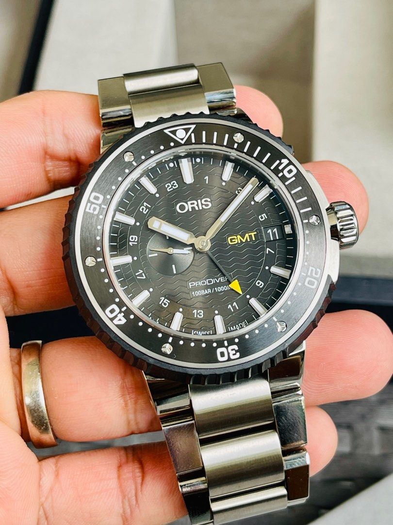 2023 Oris Pro Diver GMT, Men's Fashion, Watches & Accessories, Watches on Carousell