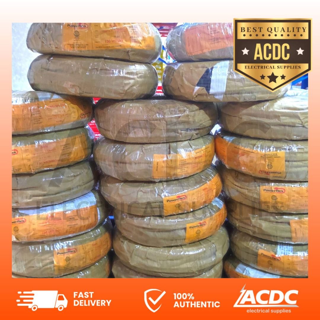 2/7 (30.0mm2) 150 Meters THHN Powerflex Stranded Wire #2 Stranded ...