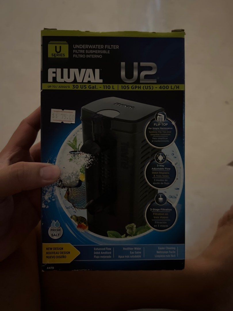 2ft fish tank, Pet Supplies, Homes & Other Pet Accessories on Carousell