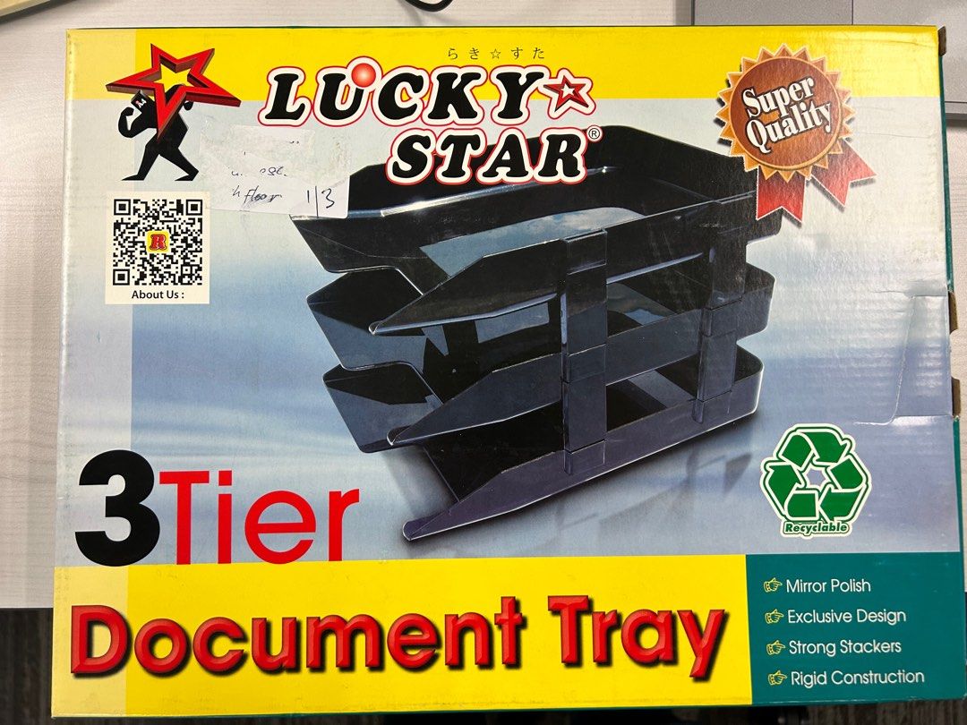 3 Tier A4 Document Tray, Everything Else, Others on Carousell