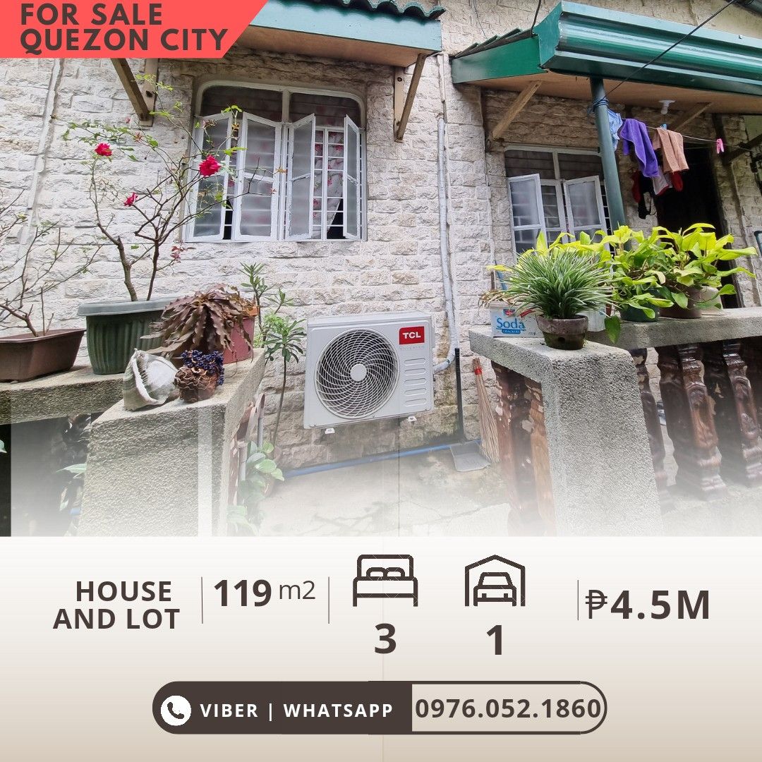 3BR HOUSE AND LOT QUEZON CITY MATANDANG BALARA, Property, For Sale, House & Lot on Carousell