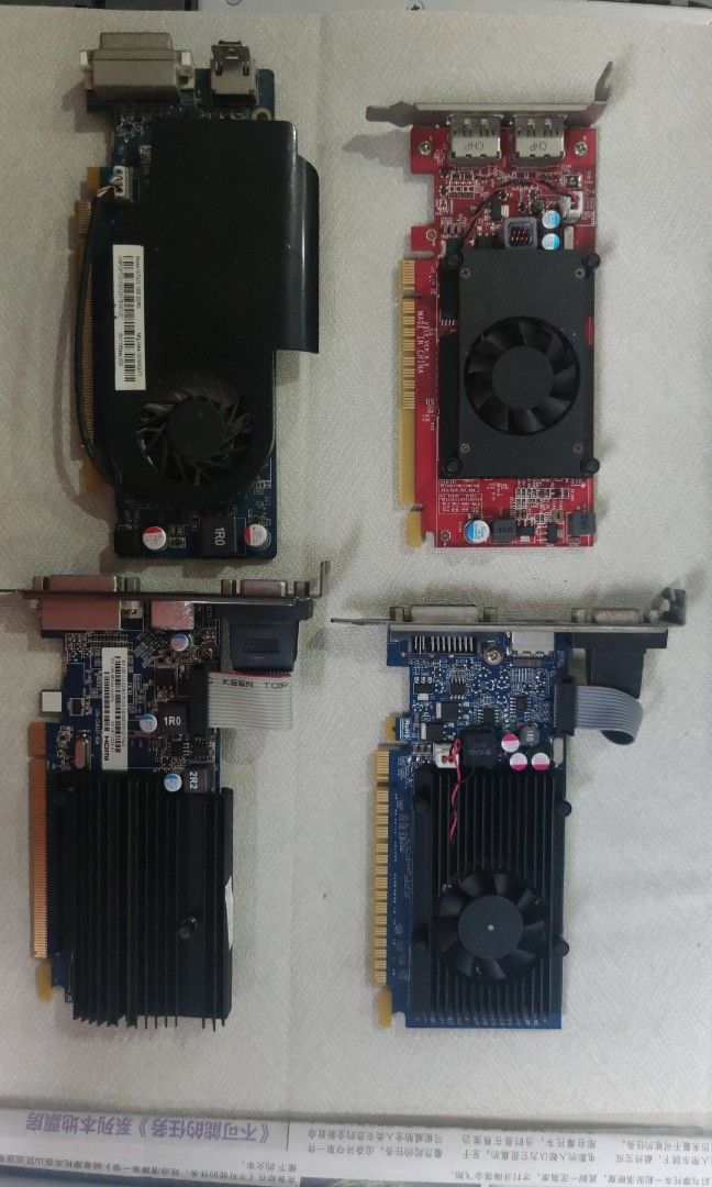 4 Graphic cards for $20, Computers & Tech, Parts & Accessories ...