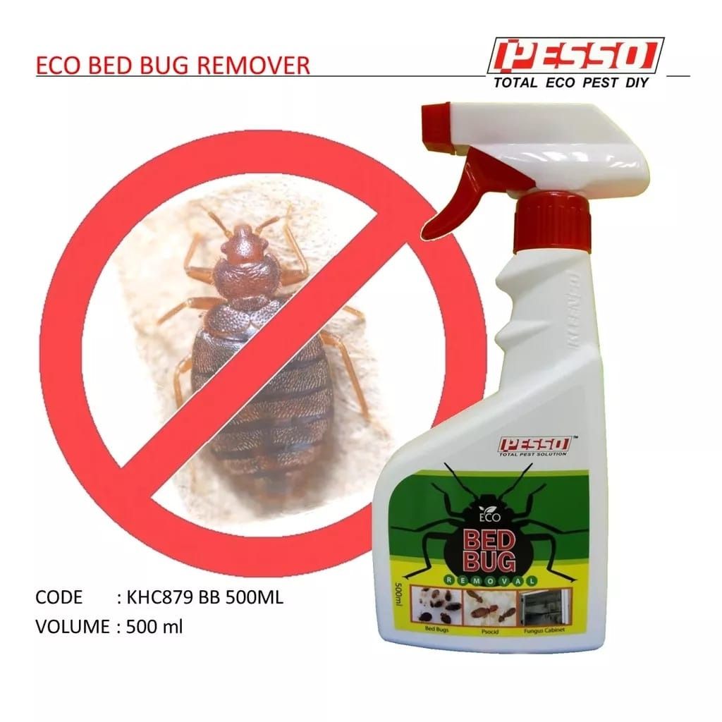 500ML PESSO ECO BED BUG REMOVAL, Furniture & Home Living, Cleaning ...