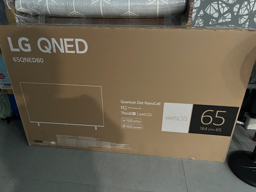 65 LG TV box, TV & Home Appliances, TV & Entertainment, TV Parts ...