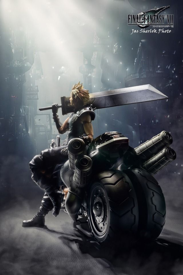 [預約限定版] [全新未開封] PLAY ARTS改 1st Class Edition - FF7 Final Fantasy VII ...