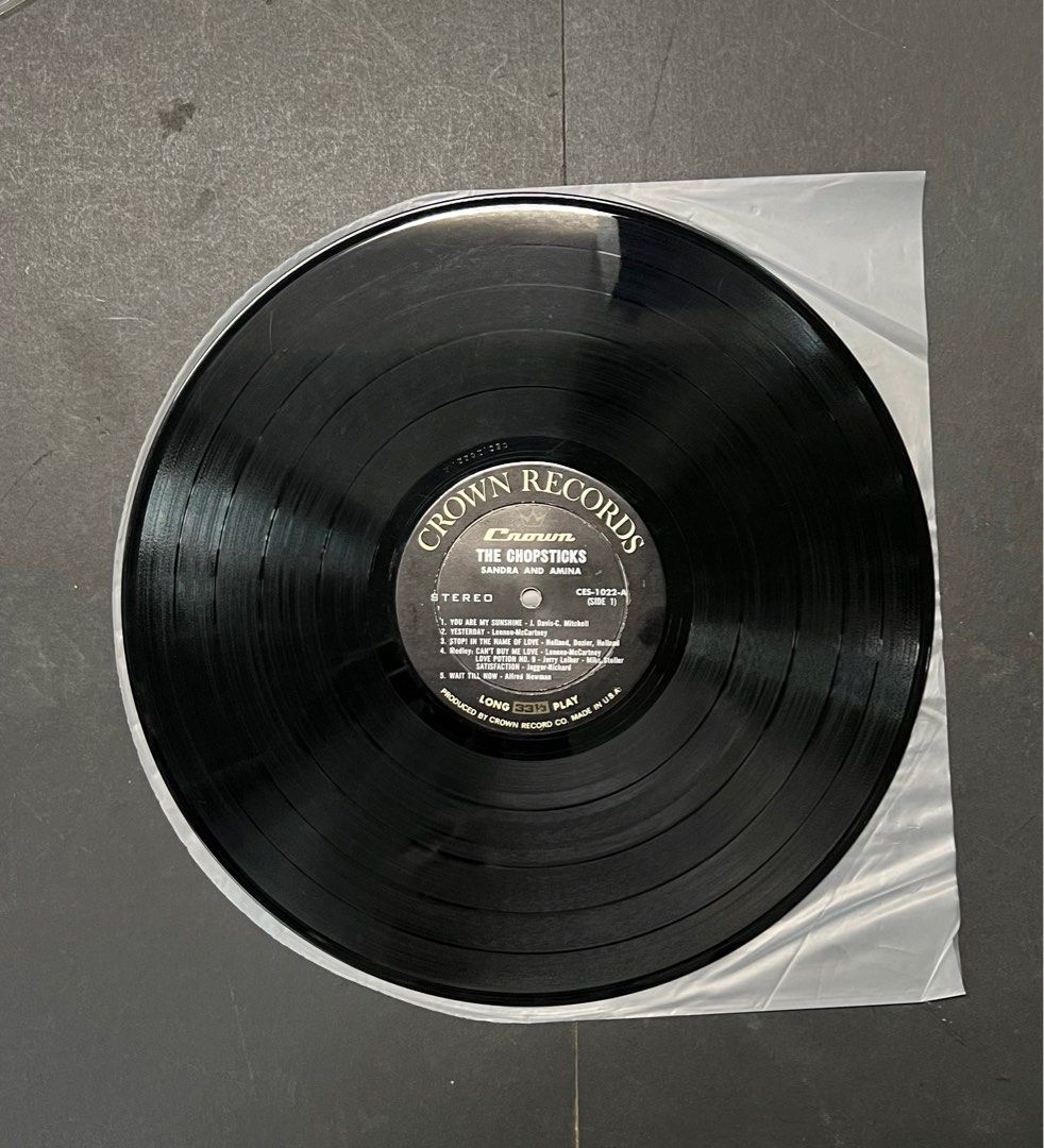 筷子姊妹花 仙杜拉阿美娜 Sandra and Amina If You Go Away 黑膠唱片兩隻合售LP, 興趣及遊戲, 音樂、樂器 & 配件, 音樂與媒體 - CD 及 DVD ...