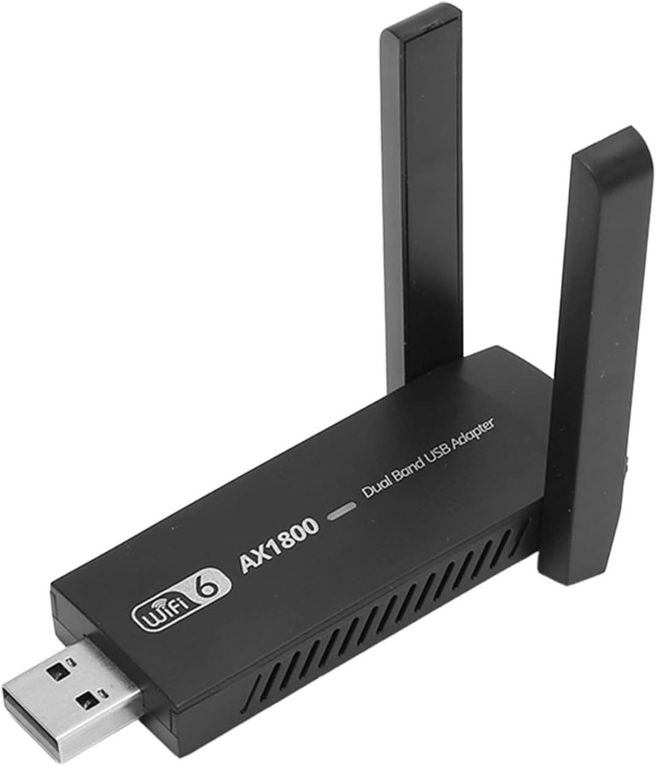 Speed 1800MB, AX1800M AX1800 USB WiFi 6 Adapter, USB 3.0 WiFi Dongle ...