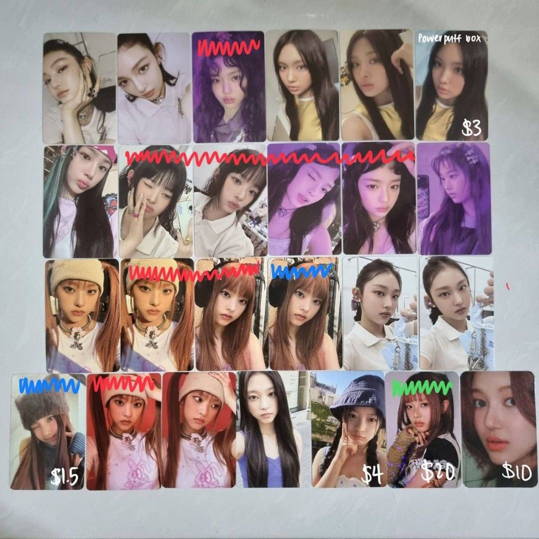 [ WTS / WTT ] Newjeans New Jeans 1st ep 2nd ep get up bluebook weverse omg message card mukor ...