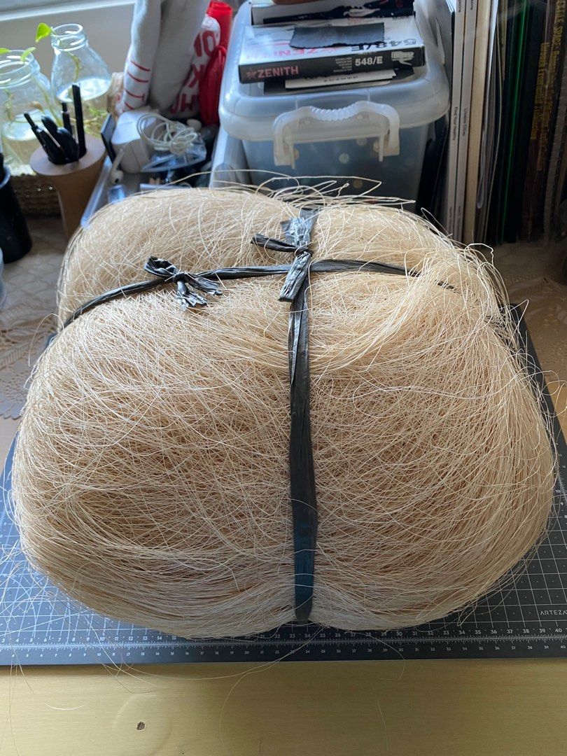 Abaca Natural Plant Fiber, Furniture & Home Living, Home Decor, Other ...