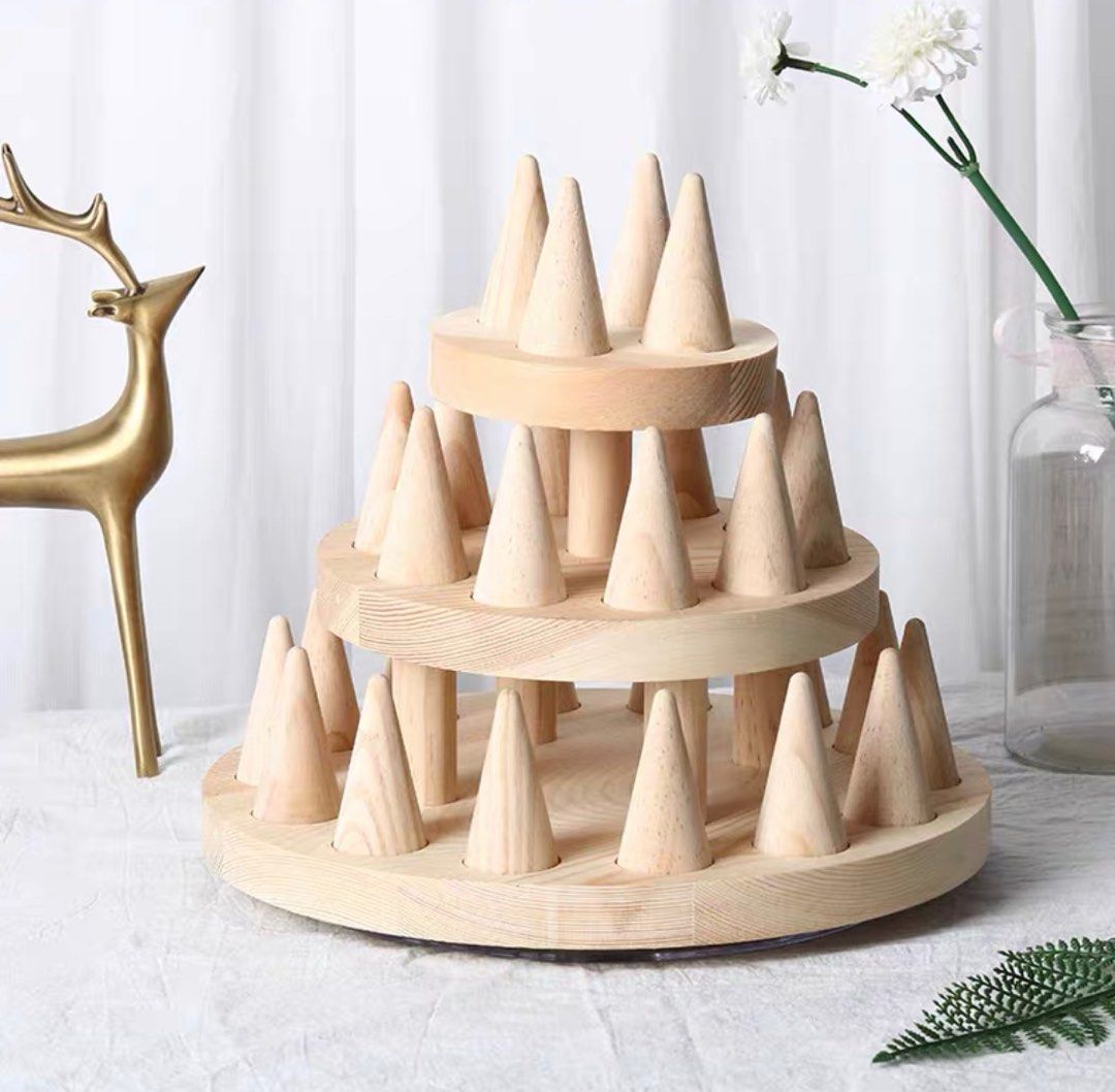 Accessories display rack. Ring display rack. 3 tier display rack ...