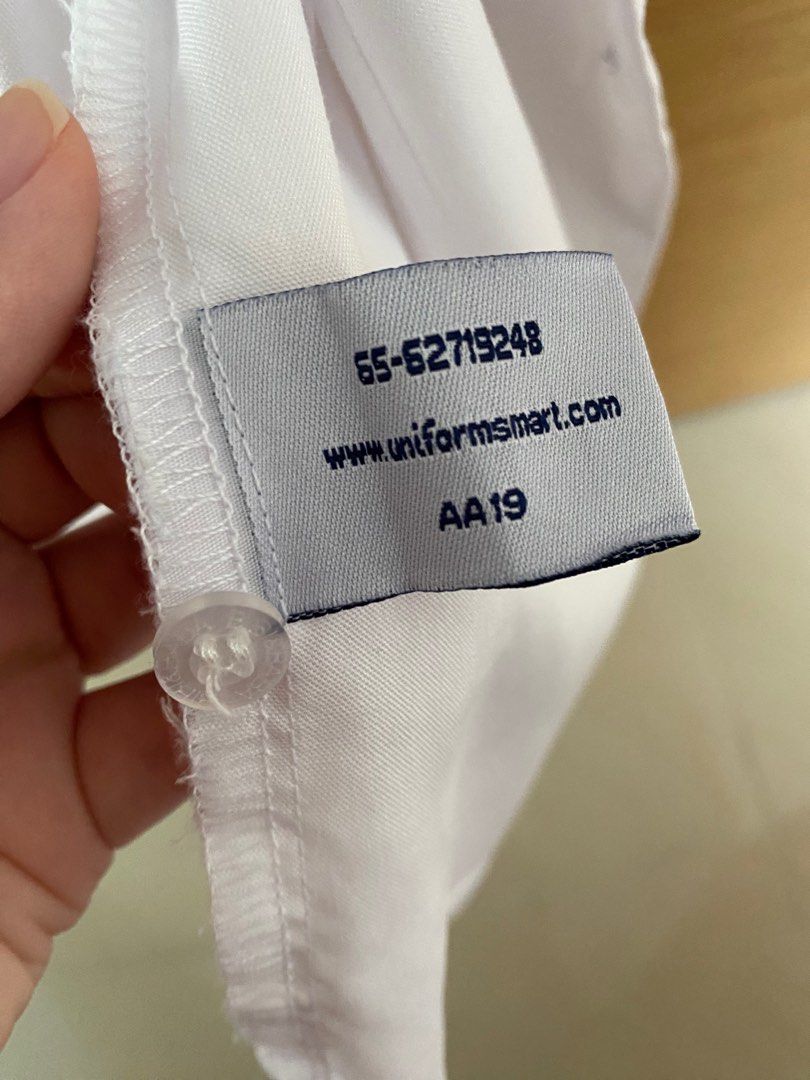 ACJC Uniform Blouse, Women's Fashion, Tops, Blouses on Carousell