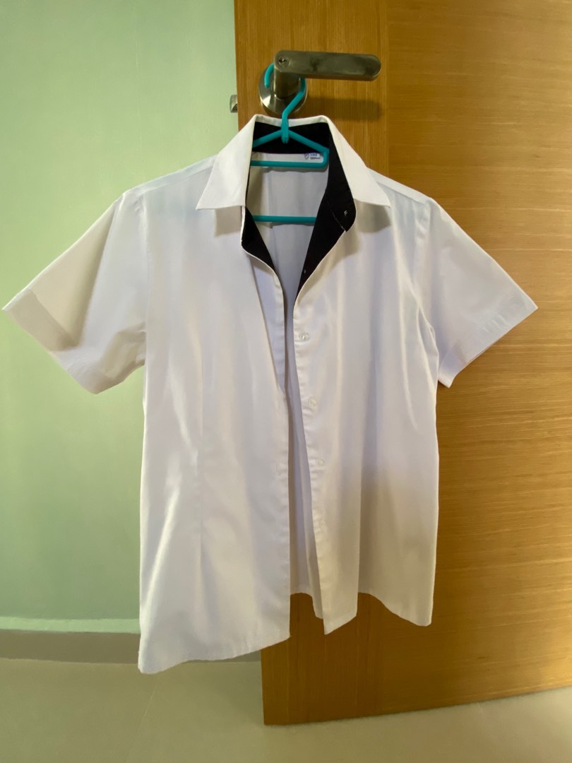 ACJC Uniform Blouse, Women's Fashion, Tops, Blouses on Carousell