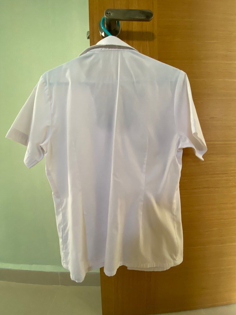 ACJC Uniform Blouse, Women's Fashion, Tops, Blouses on Carousell