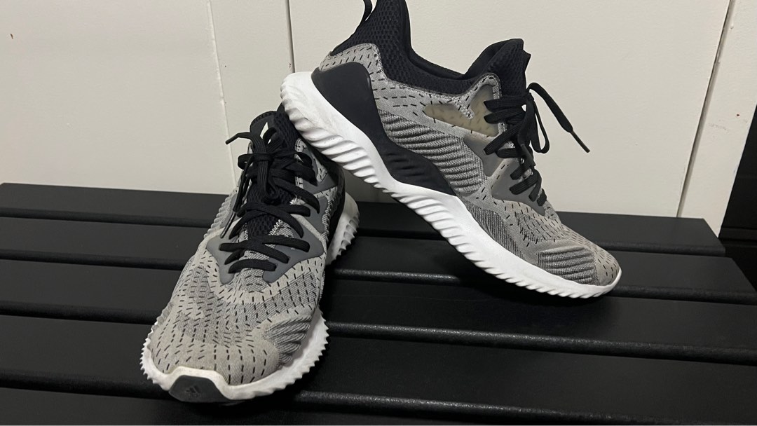 Adidas Alpha Bounce - Gray, Men's Fashion, Footwear, Sneakers on Carousell