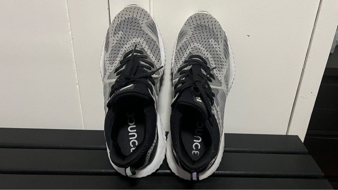 Adidas Alpha Bounce - Gray, Men's Fashion, Footwear, Sneakers on Carousell