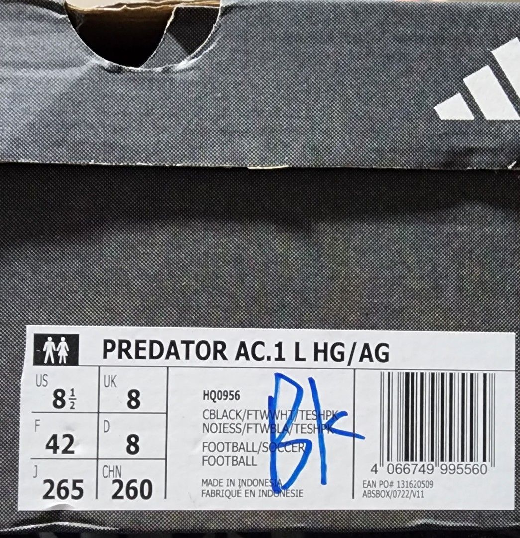 Adidas Predator Accuracy.1 Boots, Men's Fashion, Footwear, Boots on ...