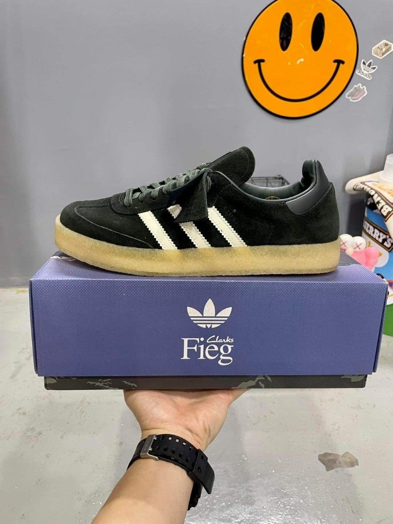 Adidas Samba x Clarks Fieg, Men's Fashion, Footwear, Sneakers on Carousell