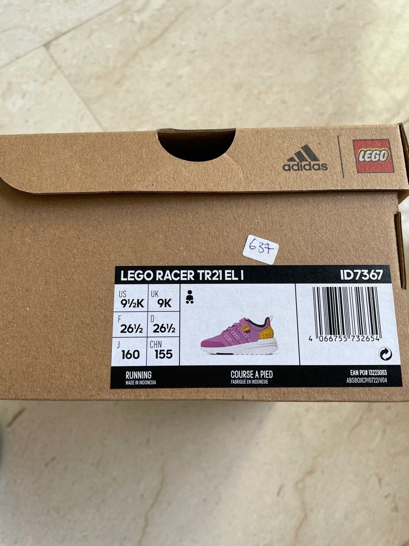 Adidas x Lego Racer TR21 Shoes, Babies & Kids, Babies & Kids Fashion on ...