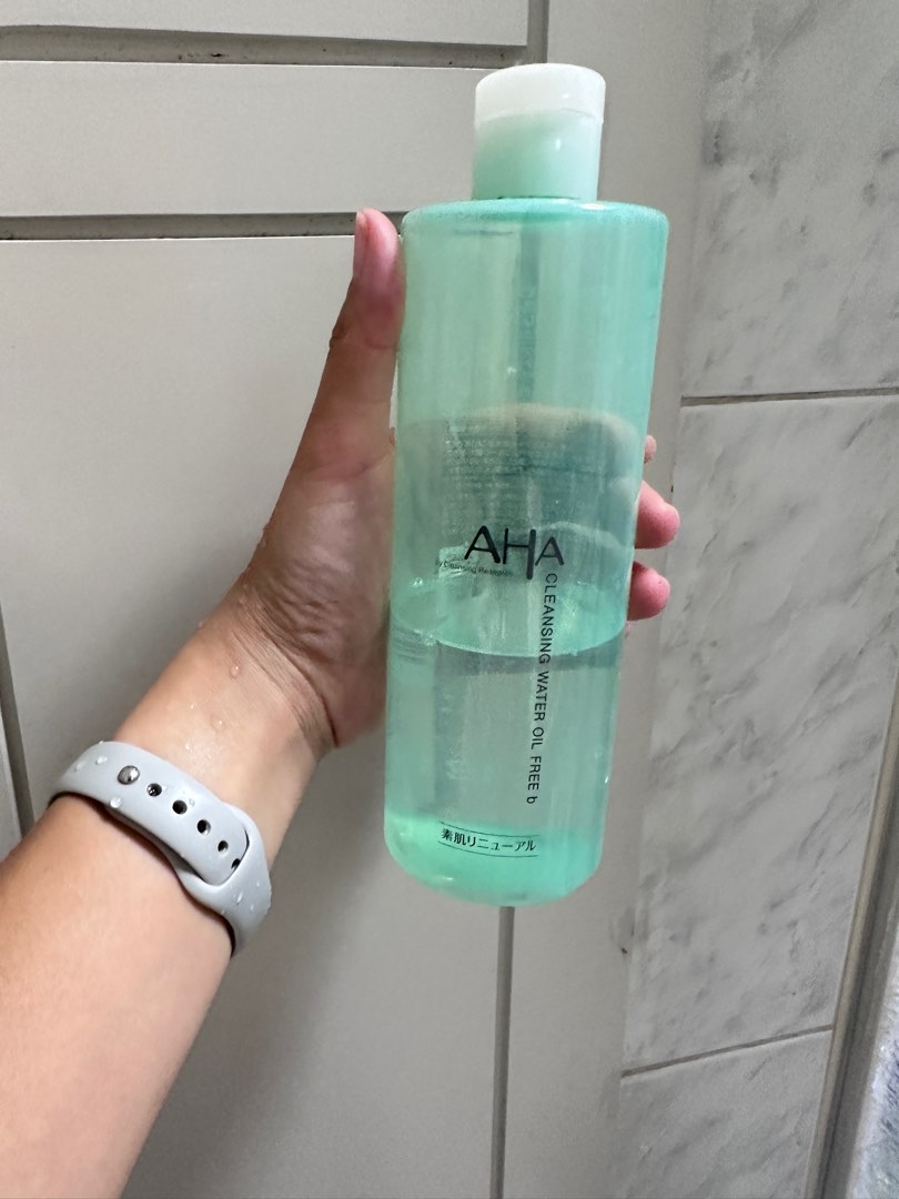 Aha oil free cleansing water on Carousell