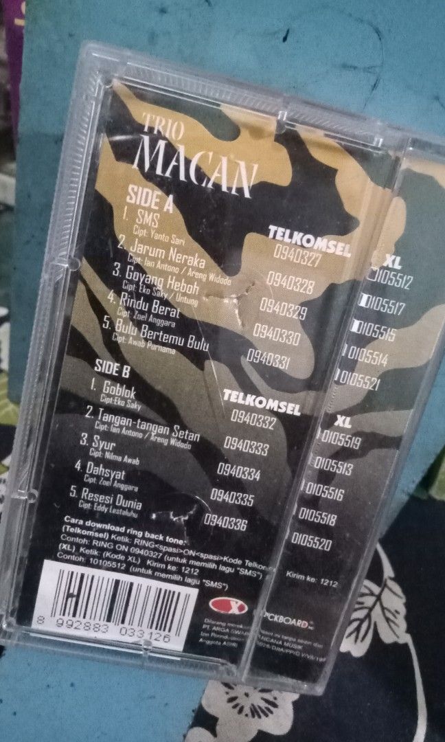 Album CaSSete triO MaCan on Carousell