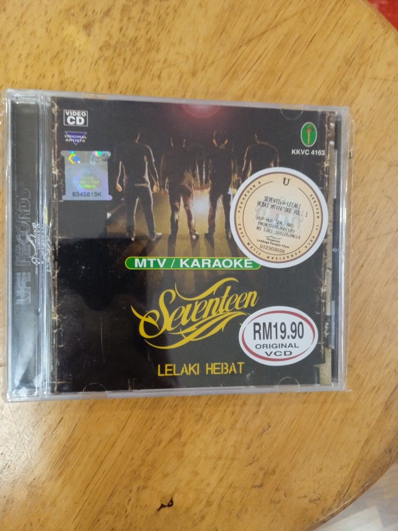 Album seventeen dijual, vcd MTV karaoke, Hobbies & Toys, Music & Media, CDs & DVDs on Carousell