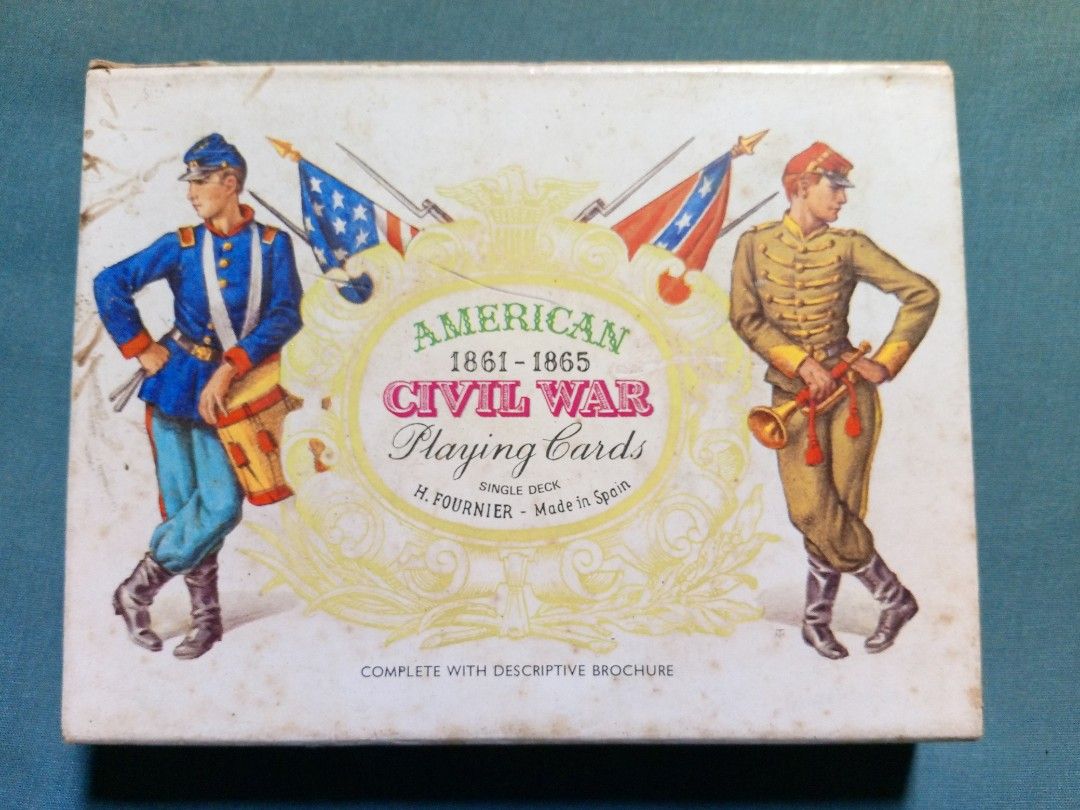 American Civil War Playing Cards, Hobbies & Toys, Memorabilia ...