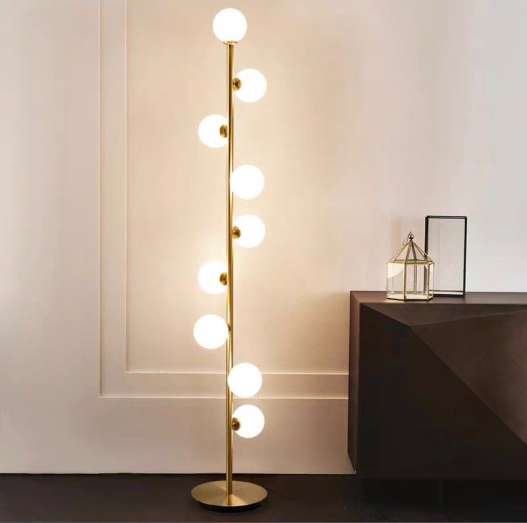 ANDERS Modern Standing Lamp, Furniture & Home Living, Lighting & Fans ...