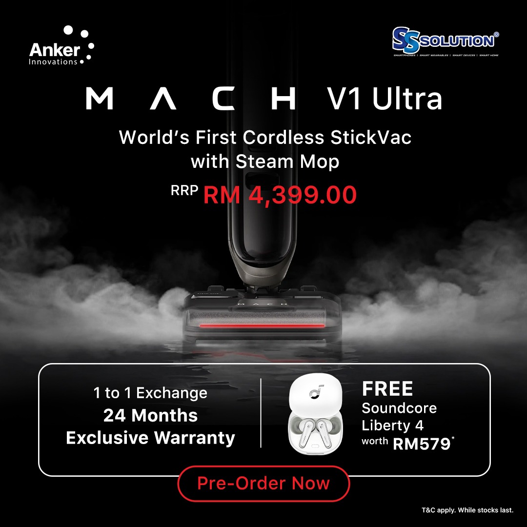 Anker MACH V1 Ultra Vacuum, TV & Home Appliances, Vacuum Cleaner ...