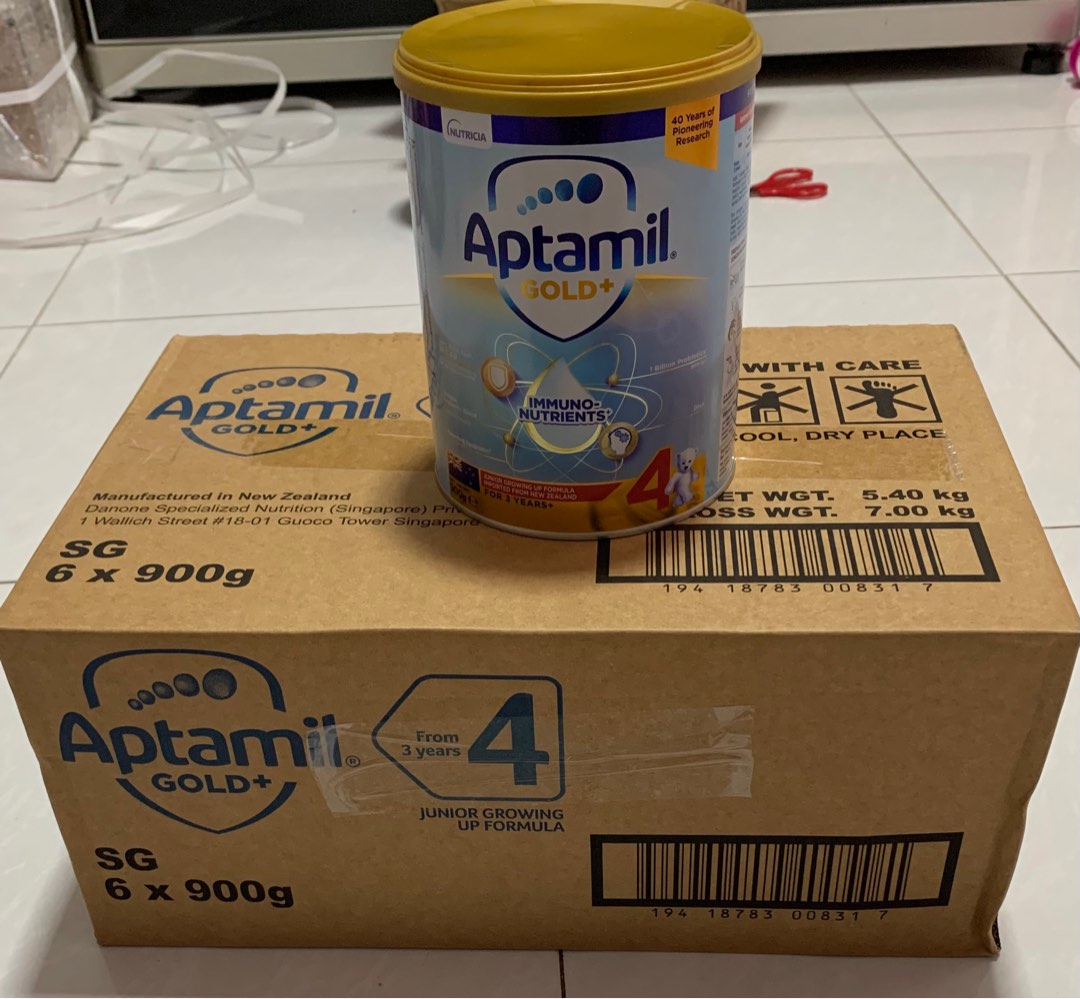 Aptamil Gold+ Immuno-Nutrients Stage 4, Babies & Kids, Nursing ...
