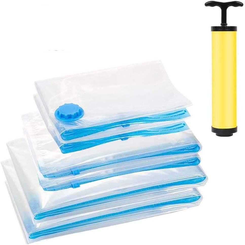 10 Vacuum Compressed Bag with pump, Furniture & Home Living, Home ...