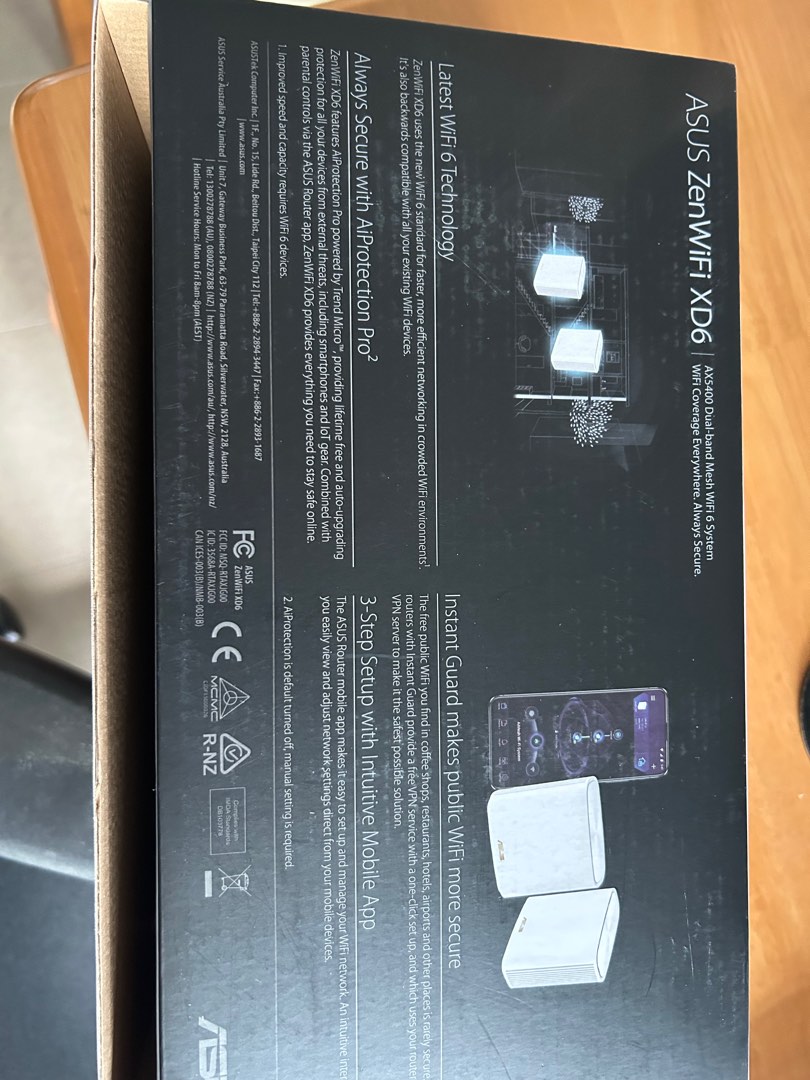 Asus Zenwifi XD6, Computers & Tech, Parts & Accessories, Networking on ...