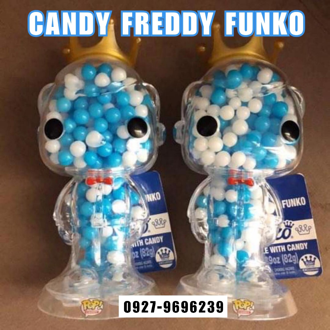 Authentic CANDY FREDDY FUNKO By Funko POP! Clear plastic container with ...
