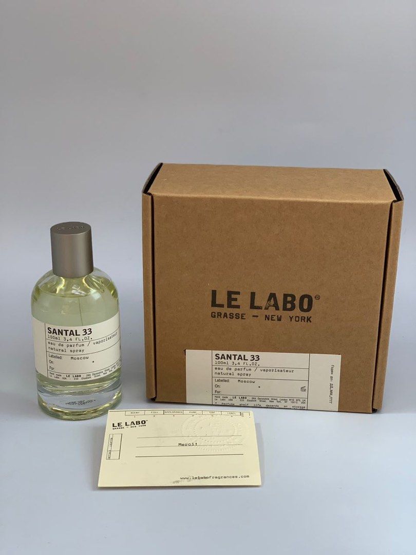 LE LABO SANTAL 33, Beauty & Personal Care, Fragrance & Deodorants on ...