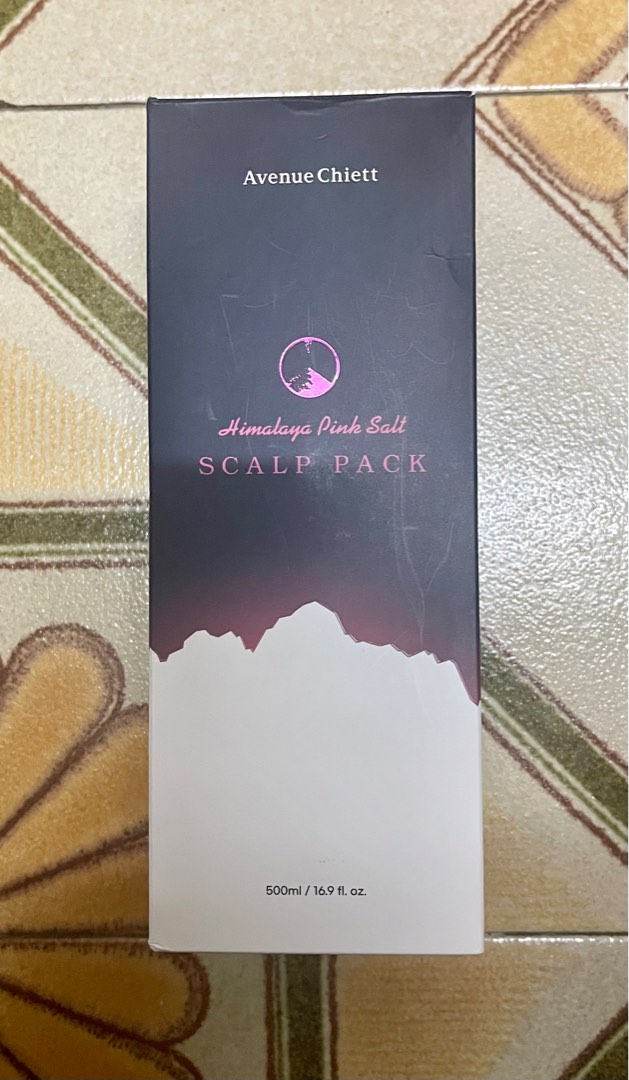 Avenue Chiett Himalayan Pink Salt Scalp Pack, Beauty & Personal Care, Hair on Carousell