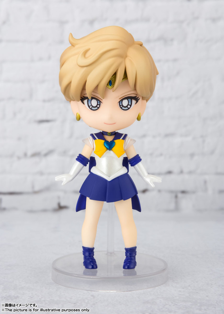 Bandai Figuarts Mini Sailor Moon Super Sailor Uranus Nendroid Action ...